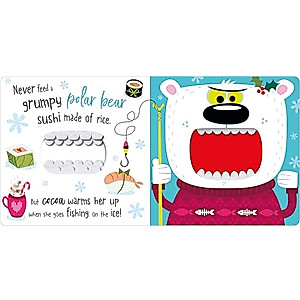 Never Feed a Grumpy Reindeer (Felt Teeth)