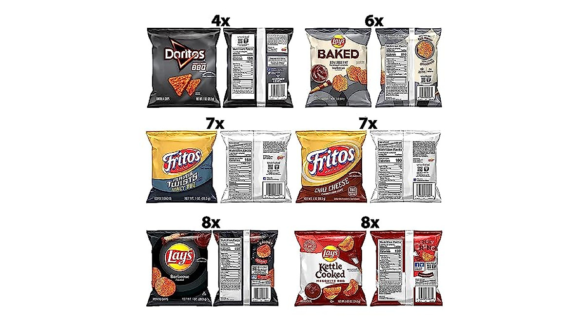 Frito-Lay Backyard BBQ Mix - 40 Variety Snacks