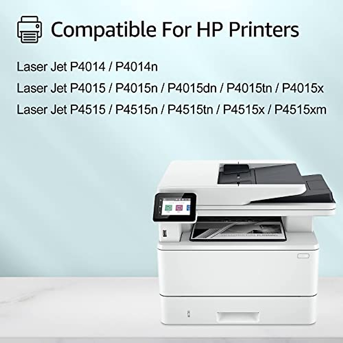 greencycle 1 PK Compatible Black Toner Cartridge Replacement for HP 64A CC364A for Laserjet P4014 P4014n P4015 P4015n P4515 P4515tn P4515x Series Printer