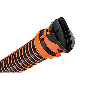Camco RhinoEXTREME 20-Foot Camper/RV Sewer Hose Kit | Features TPE Technology for Abrasion Resistance and Crush Protection | Includes Pre-Attached Rhino Swivel Fittings (39867)