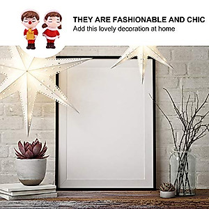BESTOYARD 4 Pcs Christmas Plastic Ornaments Mini Toy Wedding Mini Couple Statue Bride Groom Figures Mini Christmas Figurines Desktop Toys Miniature Resin Accessories Bridegroom