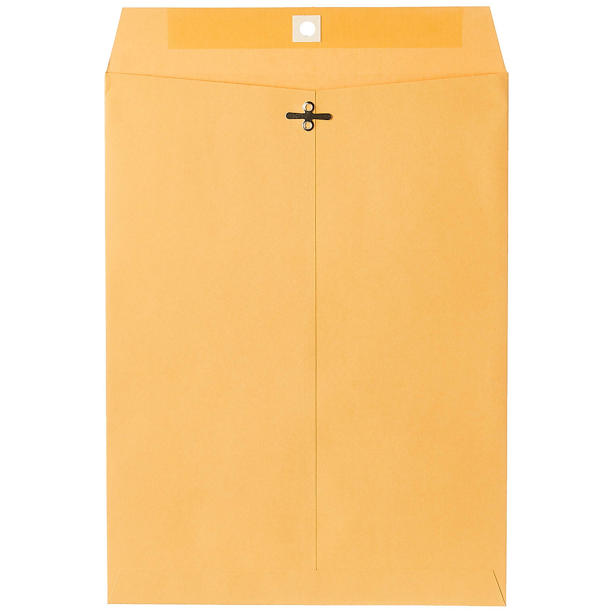 Mead Letter Size Mailing Envelopes, Clasp Closure, All-Purpose 32-lb Paper, 9" X 12", Brown Kraft Material, 100/Pack (CO790)