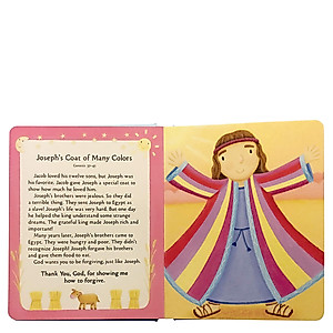 Baby's First Bible Stories Padded Board Book - Gift for Easter, Christmas, Communions, Newborns, Birthdays, Beginner Bible (Little Sunbeams)