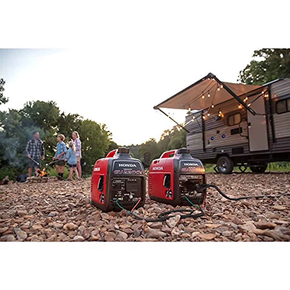 Honda EU2200ITAN1 2200-Watt 120-Volt Companion Super Quiet Portable Inverter Generator with CO-Minder - 49-State