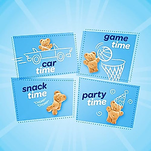 Teddy Grahams Honey Graham Snacks, 48 Total Snack Packs (4 Boxes)