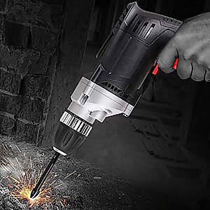 10-Piece Glass Concrete Drill Bit Set, Masonry Drill Bits for Brick, Plastic and Wood, Hex Shank Tungsten Carbide Tip Drilling Tools for Mirror and Ceramic Tile on Concrete and Brick Wall.