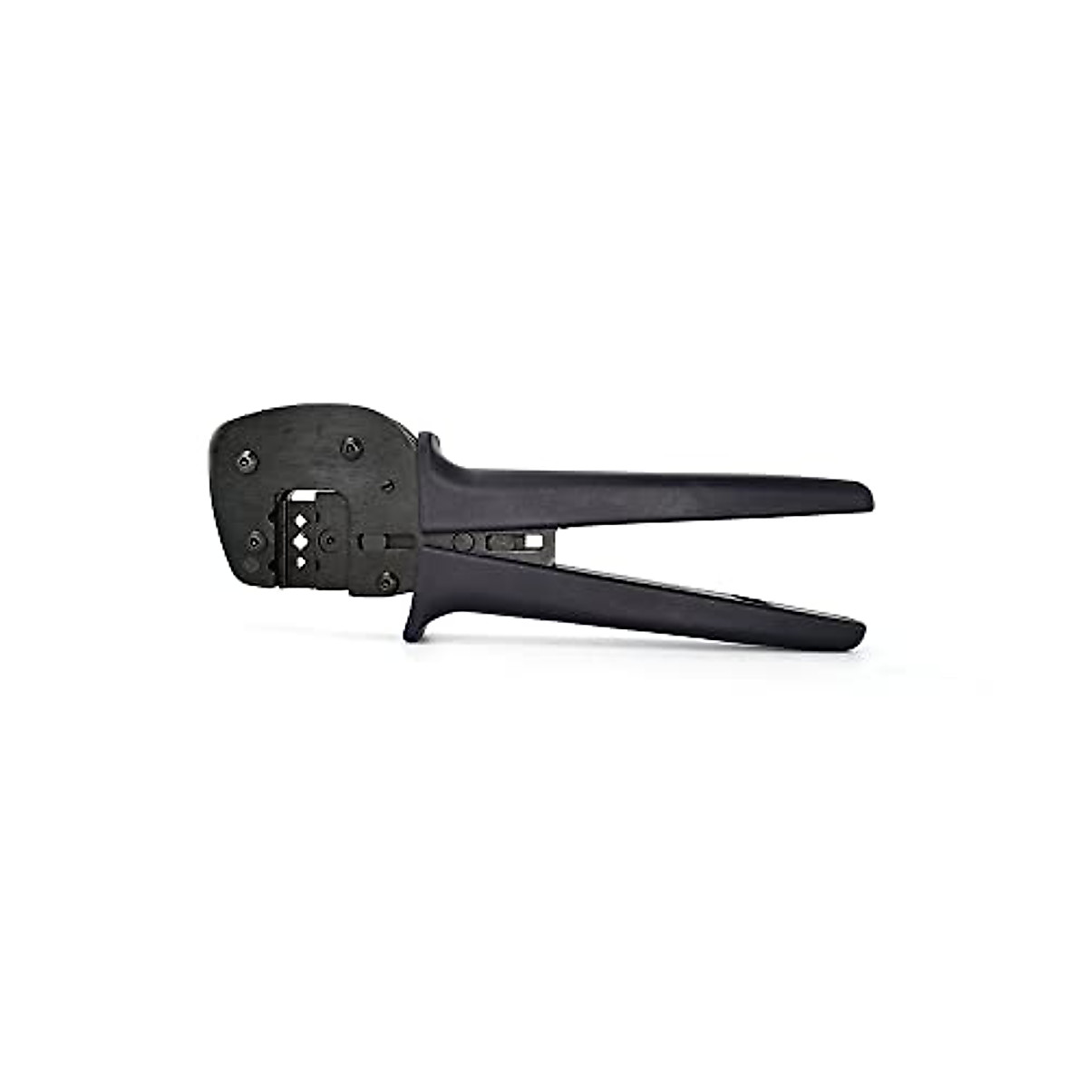 Solar PV Cable Crimping Tool for Solar Connectors, AWG14/12/10/8, 2.5/4/6/10mm2, Solar Crimper (black)