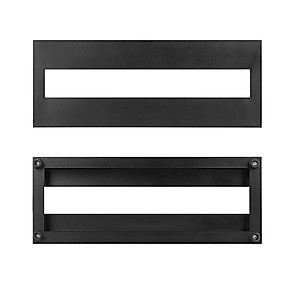 Mr.Power 15" x 5.7" Mini Pedalboard, 0.75lb Alum Alloy Super Light Guitar Bass Effect Pedal Board, With Accessories Self Adhesive Hook Loop Tape, Cable Ties, CabIe Clamps (Small Pedalboard)