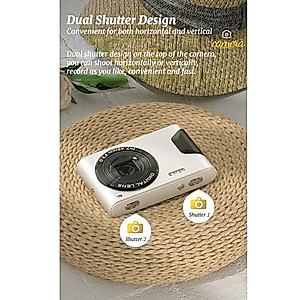 Digital Camera, 1080P 30MP 8X Zoom Photography Digital Camera Built in Fill Light, 2.7 in LCD Screen, Easy to Use Pocket Camera for Recording The Good Moments of Life