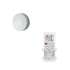 Microwave Motion Sensor and Remote Control for Hylele led Light fixtures with 3 Adjustable Wattages