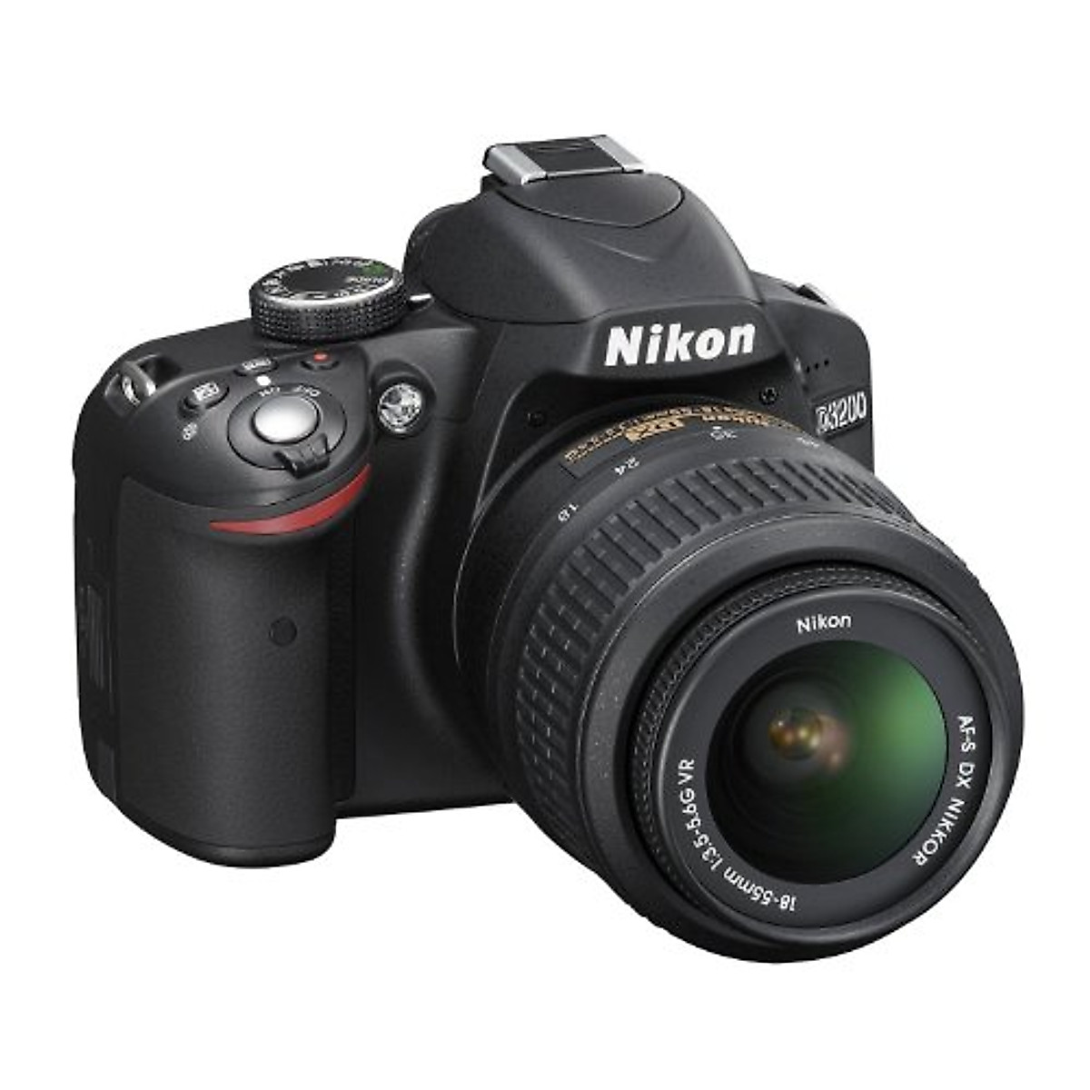 Nikon D3200 24.2 MP CMOS Digital SLR with 18-55mm f/3.5-5.6 AF-S DX VR NIKKOR Zoom Lens (Import)