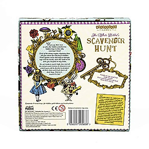 The White Rabbit's Scavenger Hunt by Professor Puzzle. - Alice in Wonderland Themed Treasure Hunt for The Whole Family.