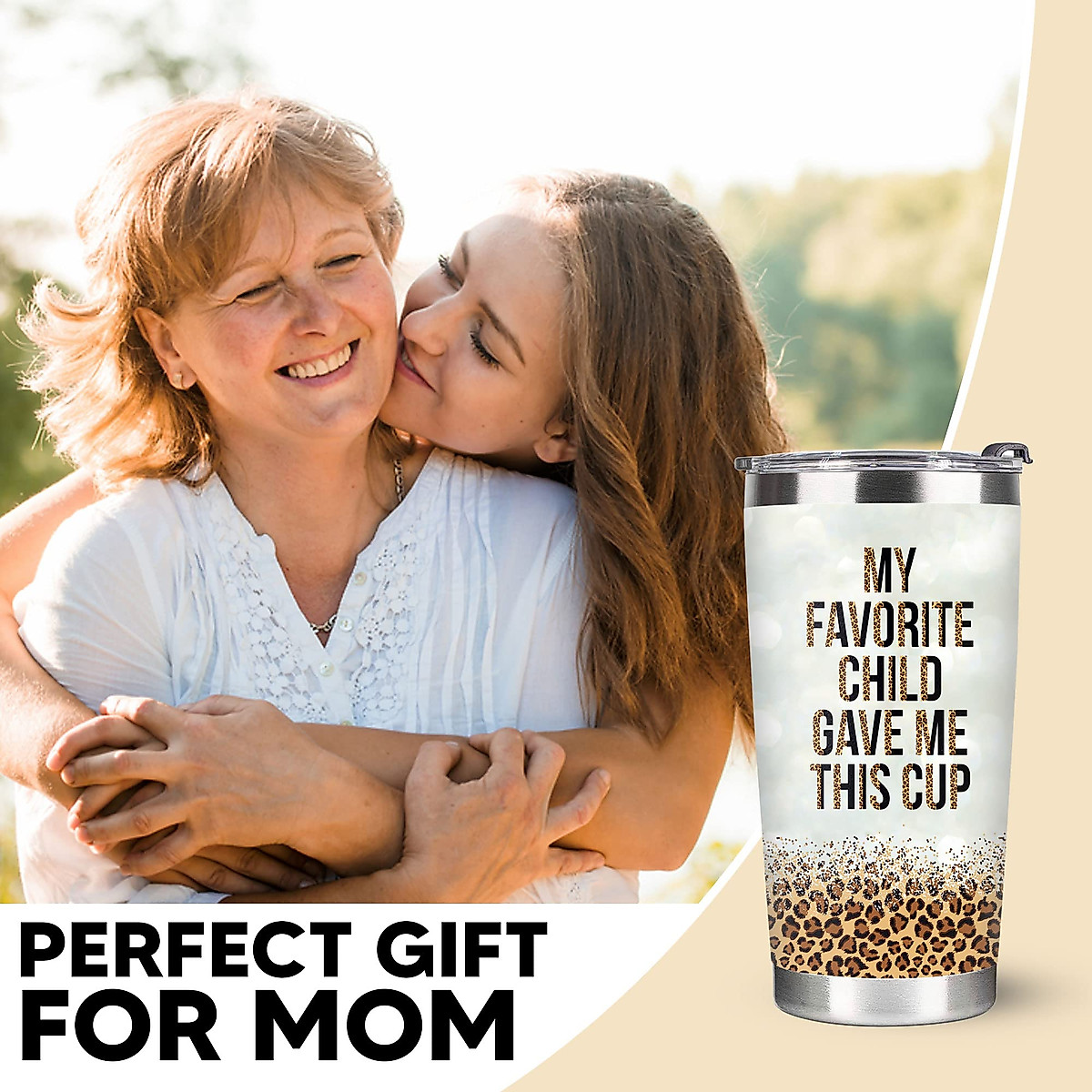 Gifts for Mom from Daughter, Son - Mom Christmas Gifts, Christmas Gifts for Mom Wife - Mom Birthday Gifts, Birthday Gifts for Mom Wife - Mama Mother Gifts, New Mom Gifts for Women, Mom Tumbler 20Oz