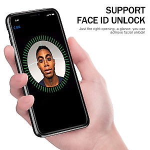 Anti-peep Magnetic Case for iPhone XR,Anti Peeping Magnetic Adsorption Double-Sided Privacy Screen Protector Clear Back Metal Bumper Antipeep Anti-Spy Phone Cases Cover for iPhone XR-Black