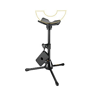 Hercules DS553B Tuba/Euphonium Performer Stand Black