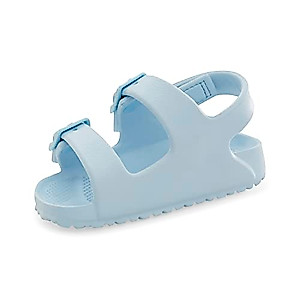 OshKosh B'Gosh Girls Rivar Sandal, Blue, 7 Toddler