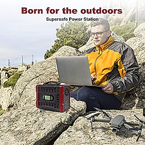 BXST Power Generator Portable Power Station Generator 222 Wh (60,000 mAh / 3.7 V) Solar Power Generator for Outdoors, On the Go, Travel & Camping Outdoor Emergency, Home use