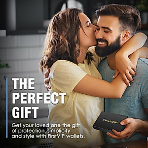 Slim Minimalist Wallet for Men with Money Clip - 15 Credit Card Holder RFID Wallet for Men - Front Pocket Mens Wallet with Compact Design - Easy to Access for Cards - Ideal Gift for Him(Pacific Blue)