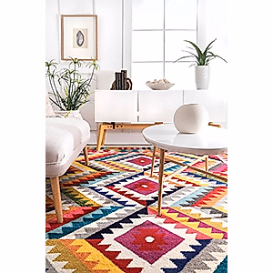 nuLOOM Abbie Abstract Area Rug, 5' x 8', Multi