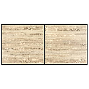 WHOPBXGAD Dining Table,Restaurant bar Table, Industrial Restaurant Counter Suitable for Living Room, Dining Room, Bistro Table,Oak 55.1"x27.6"x29.5" MDF