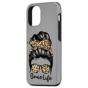iPhone 12/12 Pro Omie Life Messy Bun Hair Funny Grandma Case