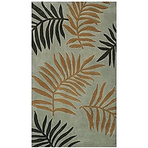SAFAVIEH Total Performance Collection Area Rug - 9' x 12', Blue & Multi, Hand-Hooked Oriental, Non-Shedding & Easy Care, Ideal for High Traffic Areas in Living Room, Bedroom (TLP740B)