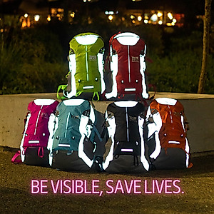 riderbag Reflective Motorcycle Backpack 35L, Lightweight Water-Resistant Daypack with Laptop Pocket for Commuting, Biking, and Daily Use – Pink