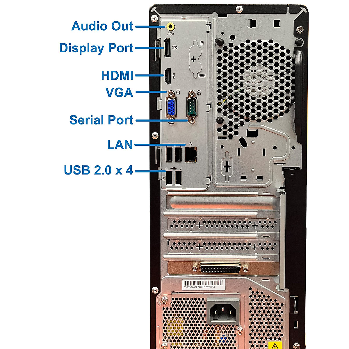 Lenovo ThinkCentre Neo 50T Gen 3 Desktop Computer - Intel i7-12700K, 64GB RAM, 2TB NVMe SSD, AC Wi-Fi, Bluetooth, DisplayPort, HDMI, VGA, DVD-RW, USB Type-C - Windows 11 Pro, Black