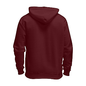 Ymosrh Black Hoodie, Unisex Printed Pullover Hooded Sweatshirt With Pockets Mens Graphic Hoodies Thick Cool For Men Hoodies Sudadera Con Capucha Para Hombre Blank Hoodie Sweaters (4XL, Wine)