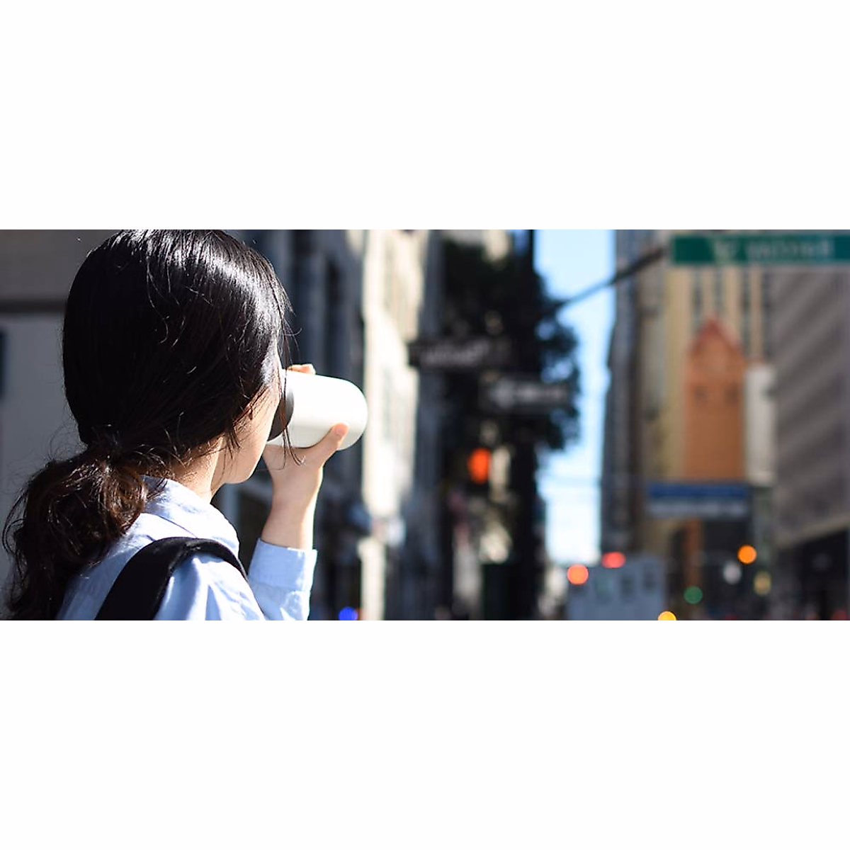 KINTO 20935 Travel Tumbler, 11.8 fl oz (350 ml), Turquoise, Double Wall Vacuum Construction, Heat and Cold Retention