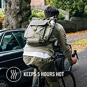 STANLEY Trigger Action Travel Mug 0.35L - Keeps Hot For 5 Hours - BPA-Free - Thermal Mug For Hot Drinks - Leakproof Reusable Coffee Cup - Dishwasher Safe - Polar