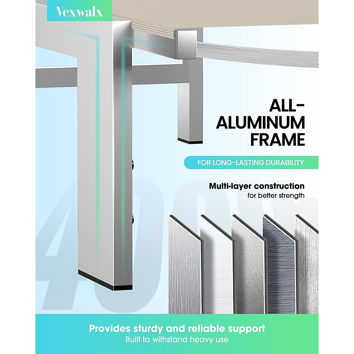 Patio Chaise Lounge Chair Outdoor with Wheels&Armrests, Aluminum Pool Lounge Chairs Set of 2 Five-Position Adjustable Recliner, Outdoor Beach Lounge Chairs for Poolside, Patio, Deck, Yard, Khaki