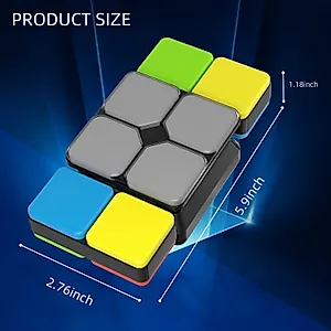 Electronic Handheld Game| Fidget toys|Logic Games Flip，Slide | 4 Game Modes |Toy for Kids Boys and Girls | Fun Toy for Kids Ages 6-12 Years Old|Yudngli