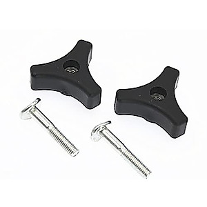 2 Pack Triangle Handle Knob Screw Bolt Fit for Honda Lawn Machine/Lawn Mower
