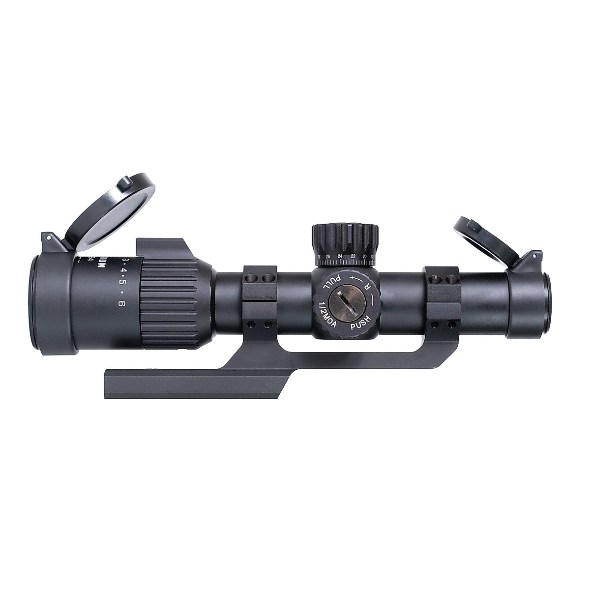 Monstrum Spectre 1-6x24 LPVO Rifle Scope | Black