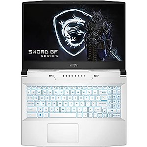 MSI 2023 Sword 15.6" Gaming Laptop 144Hz IPS Level FHD 12th Intel Core i5-12450H 8-Core 24GB DDR4 1TB NVMe SSD NVIDIA GeForce RTX 3050 4GB GDDR6 Backlit Keyboard Windows 10 w/ RATZK 32GB USB