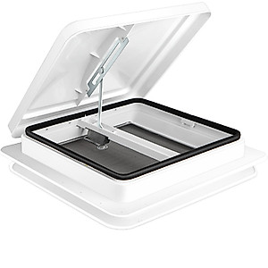 Livpow RV or Trailer Roof Vent - Manual 14" x 14"