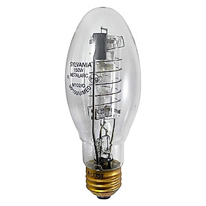 SYLVANIA 64402 - 150 Watt - E17 - METALARC PRO-TECH - Pulse Start - Metal Halide - Protected Arc Tube - 3000K - Medium Base - ANSI M102/O - Universal Burn - MP150/U/MED