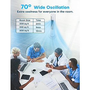 BALKO 35 INCH Evaporative Air Cooler, 2024 Upgraded Swamp Cooler Air Conditioner 20Ft Remote, 70°Oscillation Windowless Air Conditioner, 3 Speeds, Smart Timer for Auto-Off, Air Cooler for Room Bedroom