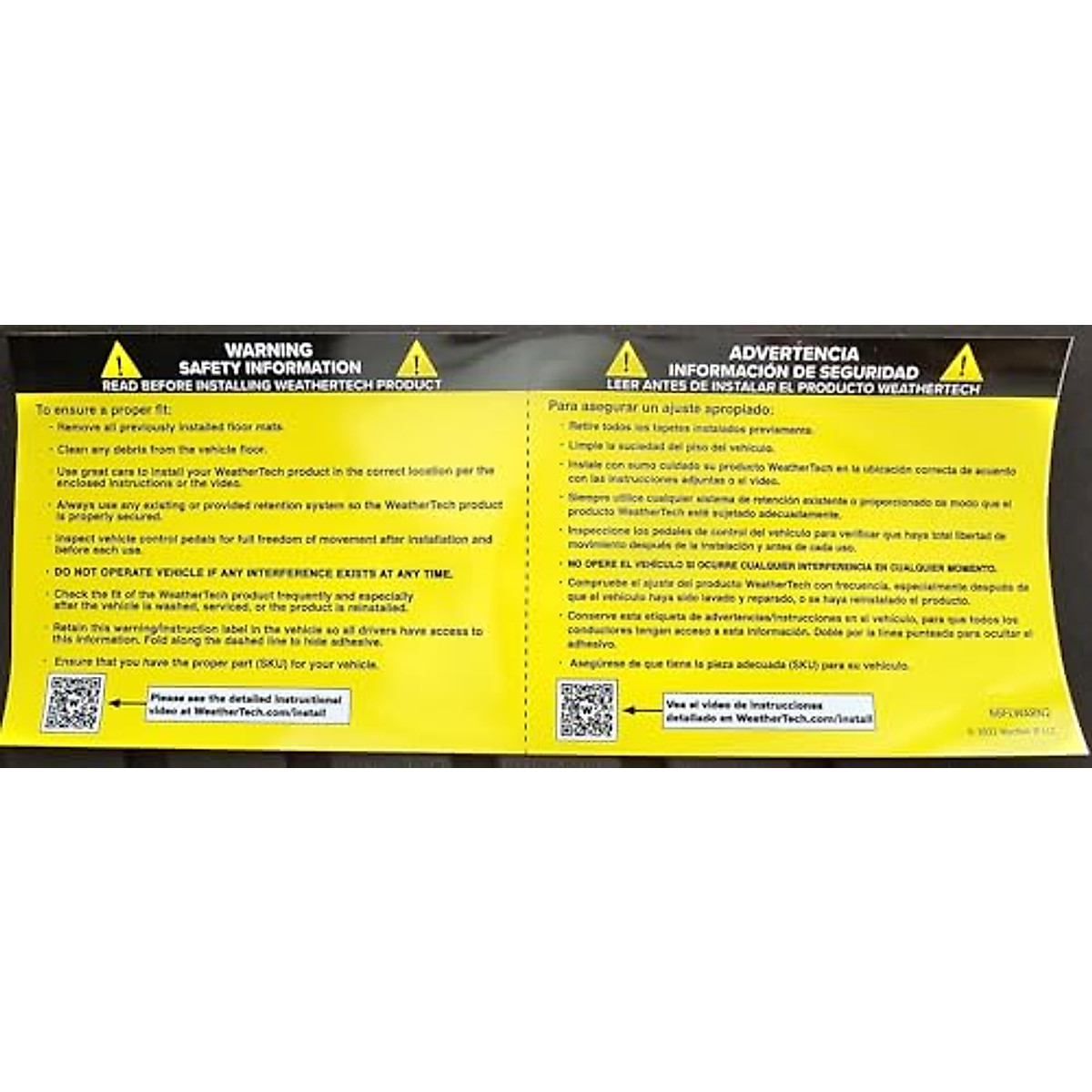 WeatherTech Custom Fit FloorLiners for Honda CR-V, CR-V Hybrid - 2nd Row (4411102), Black