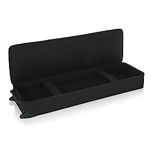 Gator Cases Lightweight Rolling Keyboard Case for 88 Note Keyboards and Electric Pianos (GK-88)