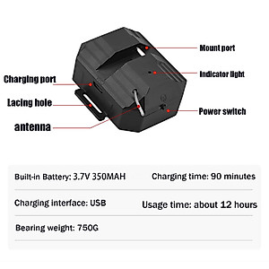 Airdrop Payload Transport Delivery Release Drop Device Drone Thrower Airdrop Dropping System Compatible for DJI Mini 3/Mini 3 Pro/Mini 2/Mini SE/Mavic Mini/Mavic Pro/Mavic Air/FIMI X8SE