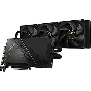 GIGABYTE AORUS GeForce RTX 4090 Xtreme WATERFORCE 24G Graphics Card, WATERFORCE All-in-one Cooling System, 24GB 384-bit GDDR6X, GV-N4090AORUSX W-24GD Video Card
