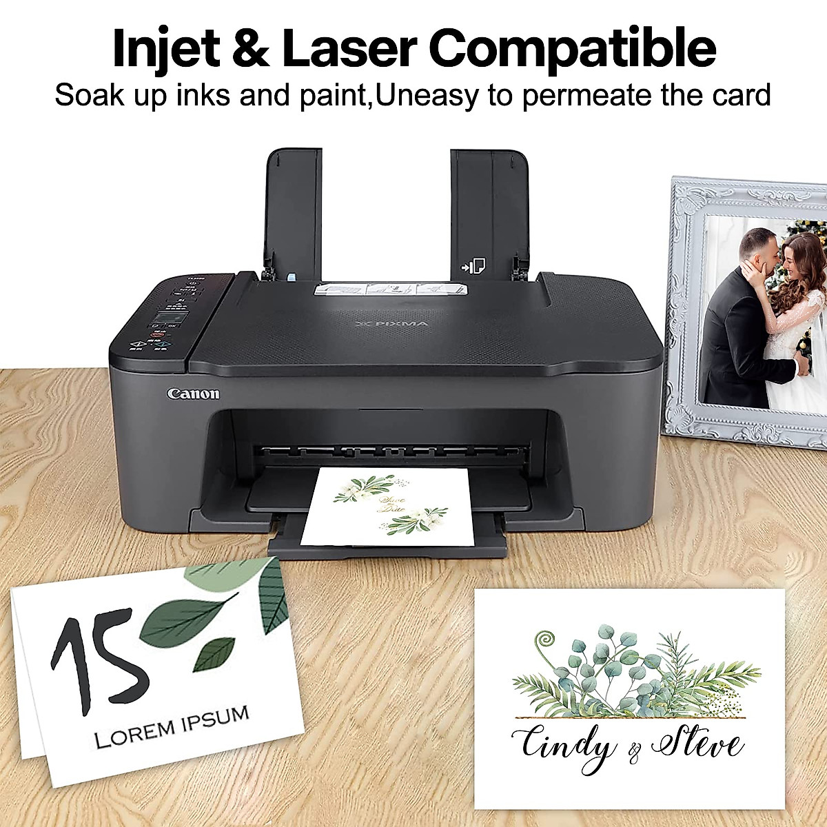 100 Pack White Blank Index Cards 3x5 Unlined Note Cards, Goefun 80lb Heavy Duty Card Stock Thick Paper for Postcards, Photo Paper, Syllable Boards