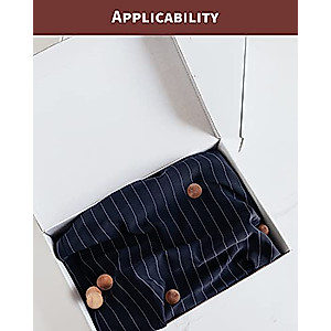 MoHern Cedar Balls for Clothes Storage, 30 Pcs Cedar Blocks for Clothes Storage, Cedar Chips for Clothes Storage