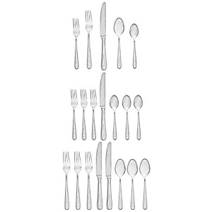 Lenox Opal Innocence Flatware, 20-Piece Set, Metallic