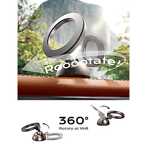 LISEN for MagSafe Car Mount [Strongest Magnet Power] Phone Mount for Car [Ultra Stable Exclusive Patent] All-Metal Magnetic Car Phone Holder Fit All Mobiles iPhone 15 14 13 12 Pro Max Plus.