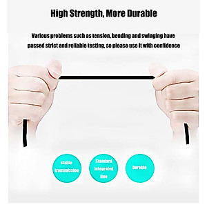 Headphones Extension Cable Cord Line 3.5mm Audio Splitter Wire,3.5mm Male to Female Replacement Stereo Audio Cable Aux Extension Cords Compatible with Bose QuietComfort QC45 QC35II QC35 QC25 QC15- 4FT