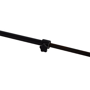 Gator Frameworks Deluxe Tripod Microphone Stand with Clutch Height Adjustment and Telescopic Boom Arm (GFW-MIC-2120),Black