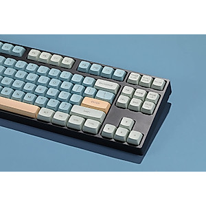 ZMX PBT Dye Sublimation Custom Keycap Set,Banyan Tree Theme XDA Profile Personalized 127 Keys Computer Accessory for MX Switch Mechanical Gaming Keyboard